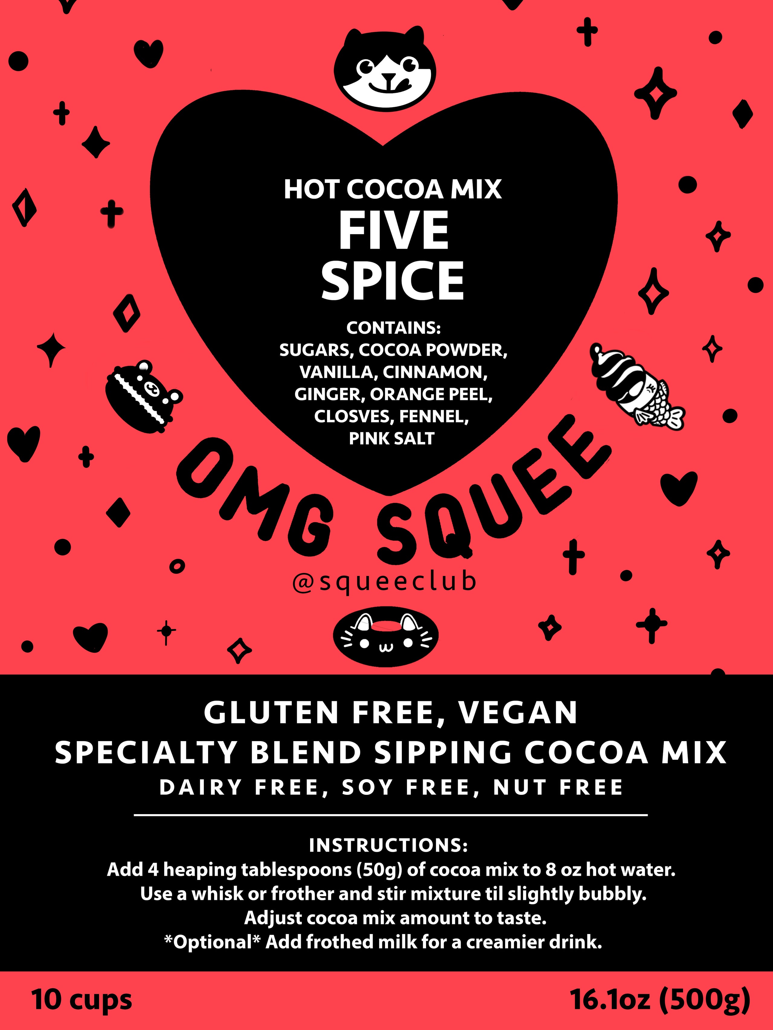 Five Spice Hot Cocoa Mix | OMG Squee | Asian American Desserts | Gluten ...
